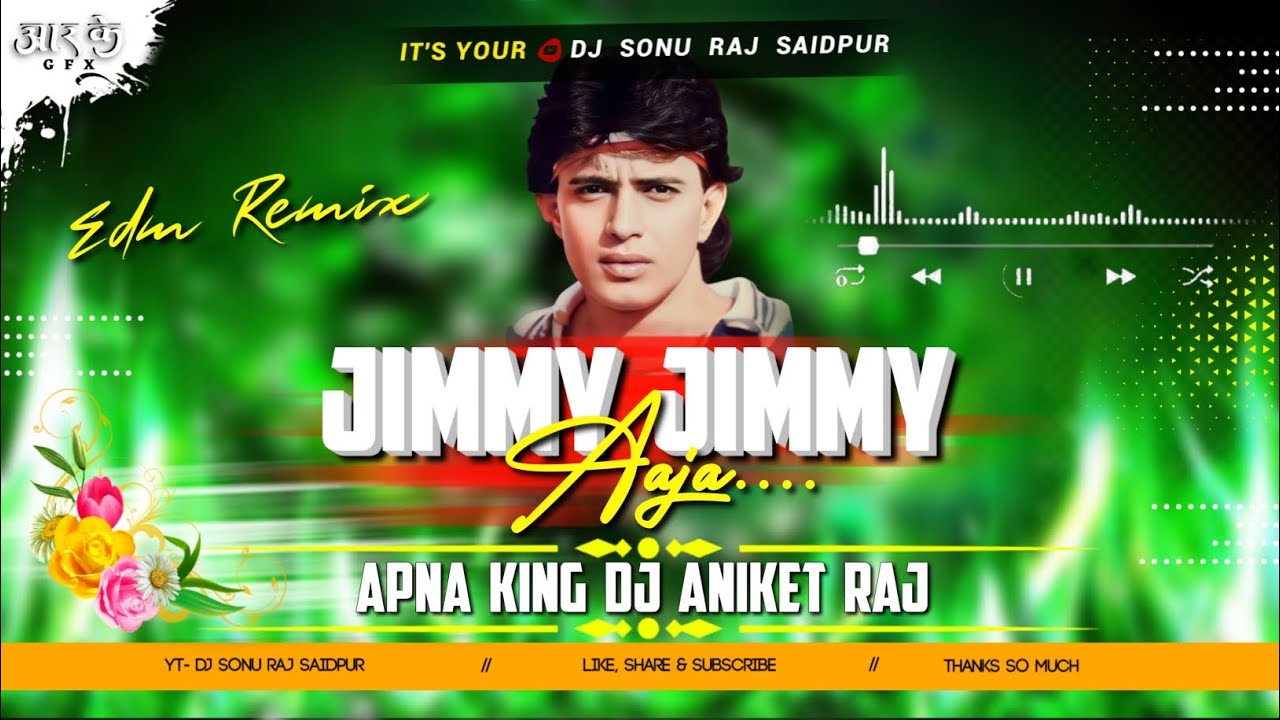 Dj Sarzen Setup Song 2025 | Jimmy Jimmy Aaja Aaja Full Humming Bass Dj ...