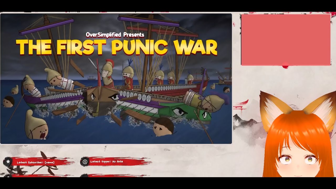 OverSimplified First Punic War Part 2 - Asashi React - YouTube