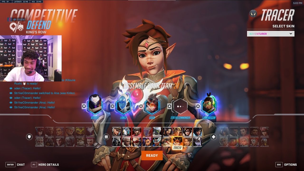 Sugarfree Insane Tracer Season 11 Gameplay Overwatch 2 Youtube