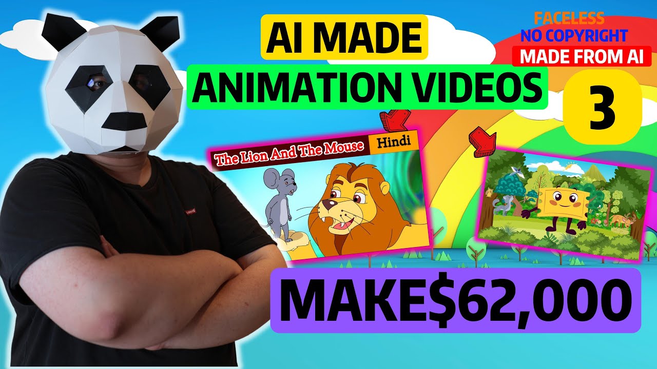 Earn Money With AI By Creating Animation Video | AI Animation | Kids ...