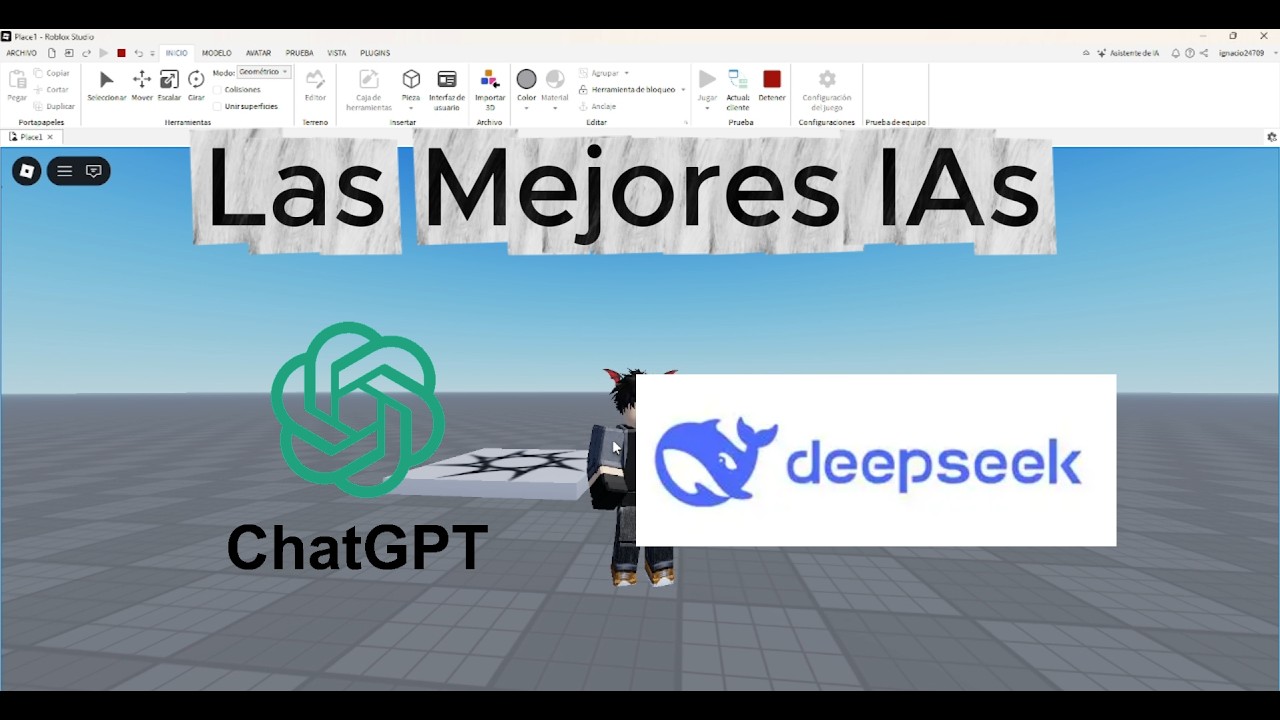ChatGPT vs DeepSeek: Quien crea mejor un juego tipo Minecraft en Roblox ...