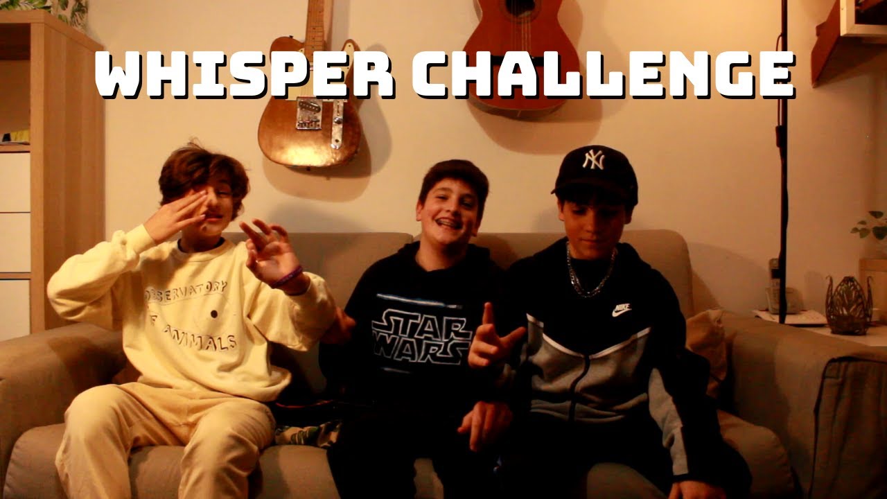 Whisper challenge - YouTube