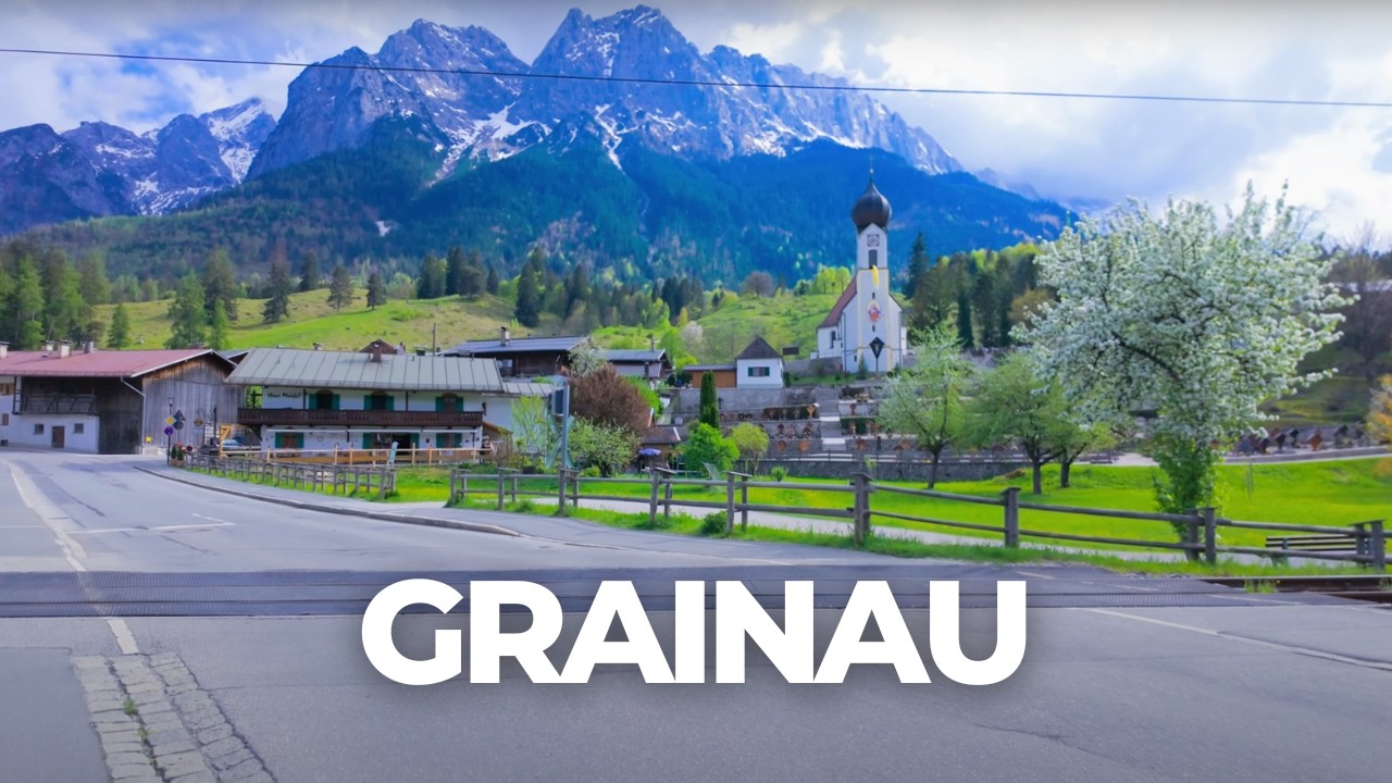 Relaxing Daytime Walk in Grainau – A Peaceful Bavarian Alpine Village ...
