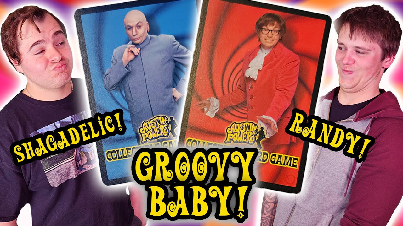 We Played The Austin Powers Trading Card Game from 1999 - YouTube
