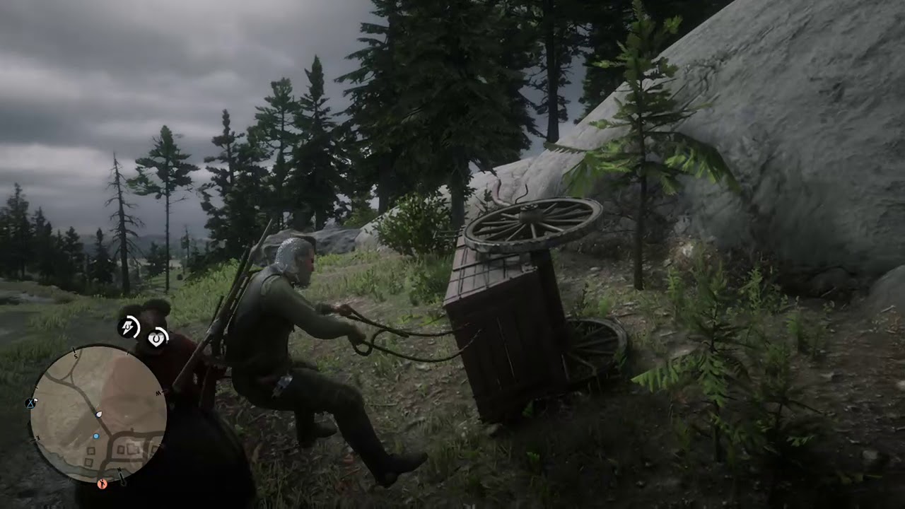 Ghost Horse? (RDR2 Glitch) - YouTube