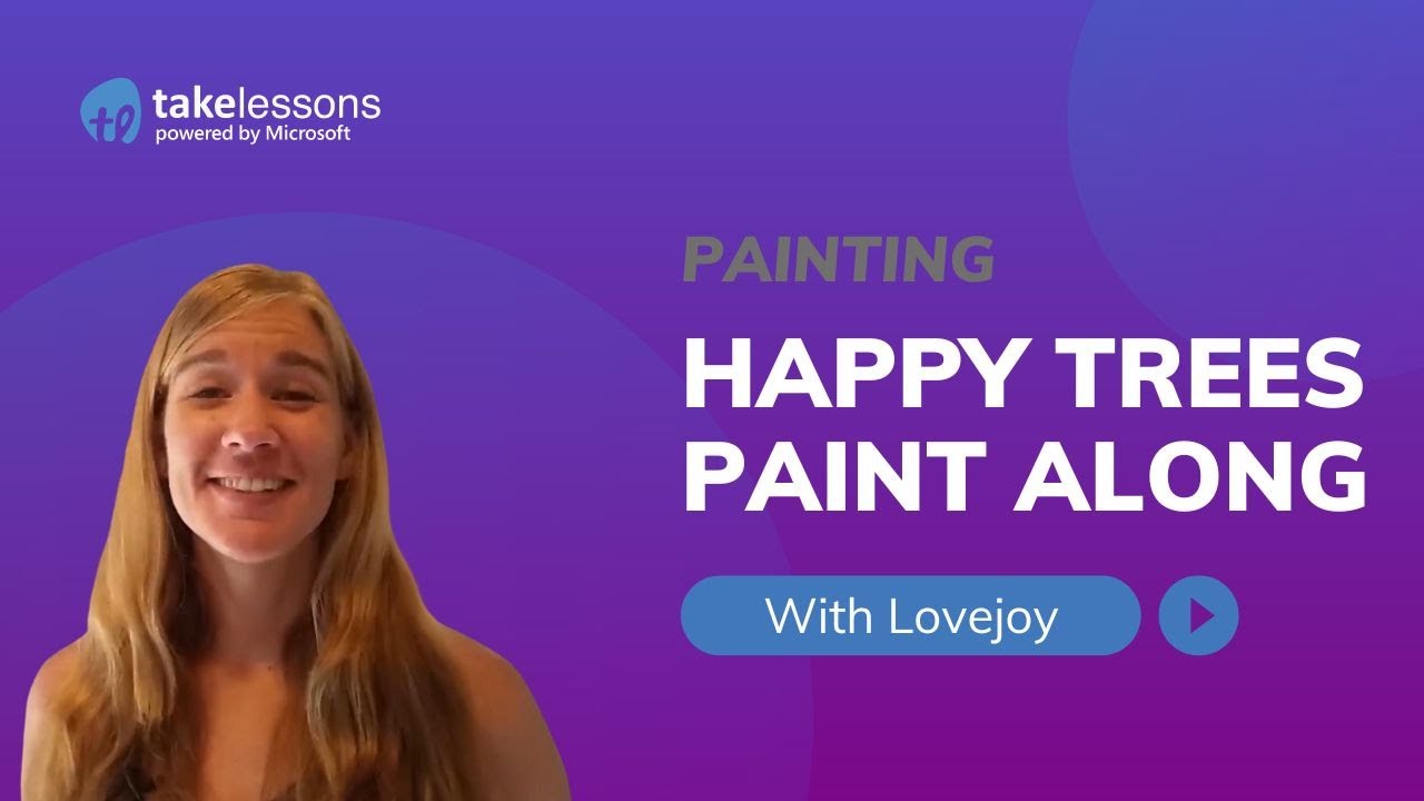 Painting: Happy Trees - YouTube