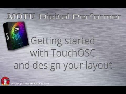 Getting started with TouchOSC and design your own template - YouTube