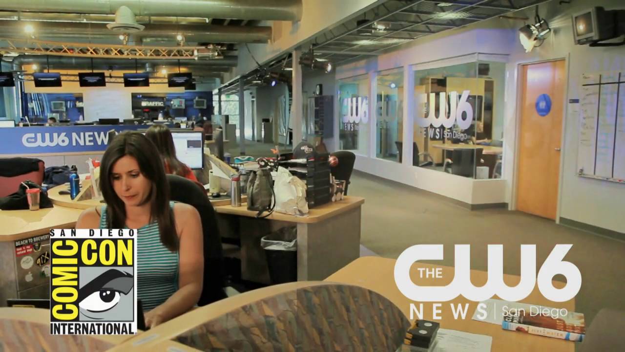 CW6 News in the Morning goes inside Comic-Con International 2016 - YouTube