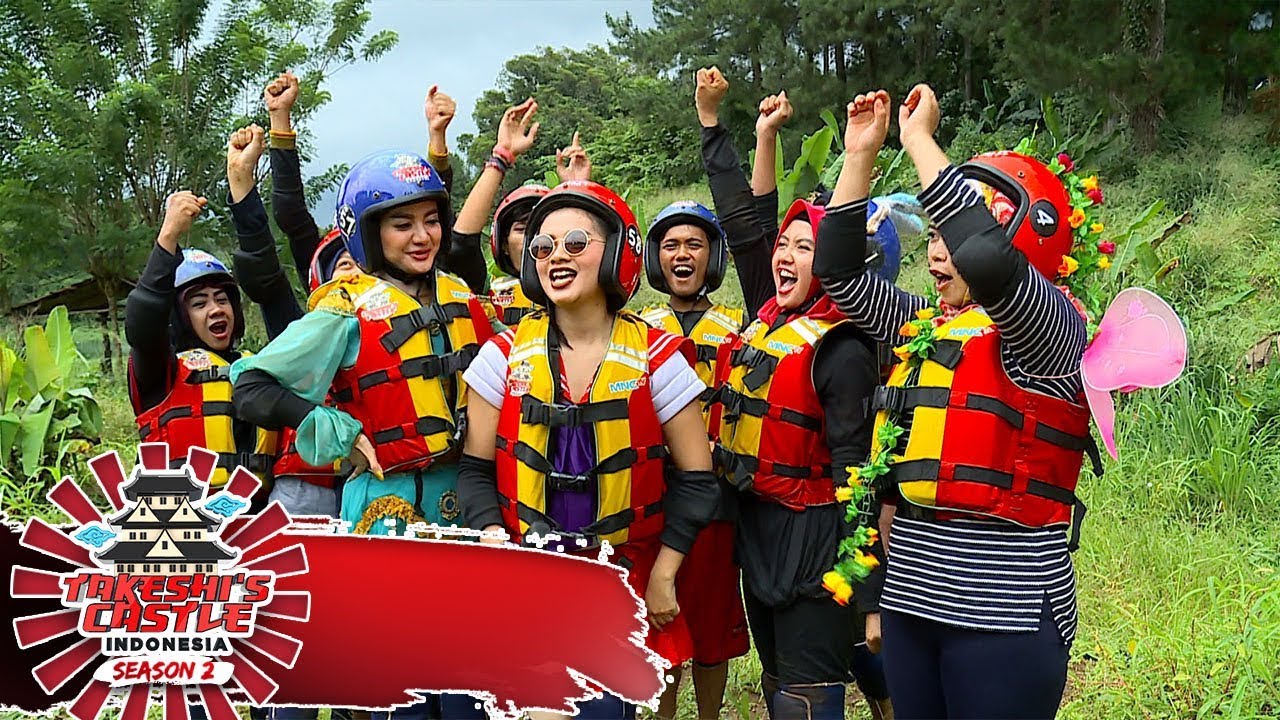Duo Racun Hujan Hujanan Nih Di Lumpur Takeshi's Castle Indonesia (9/1 ...
