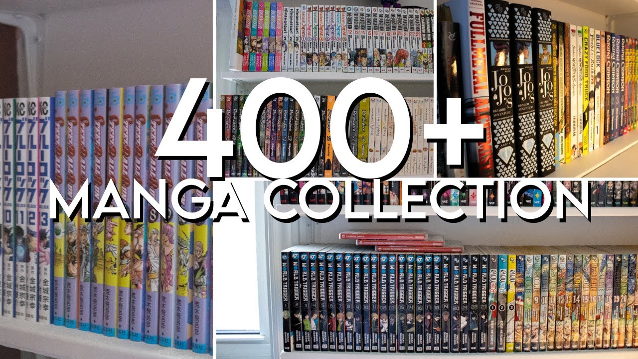 MASSIVE Manga Collection !! | 400+ Volumes | Plasm's Manga - YouTube