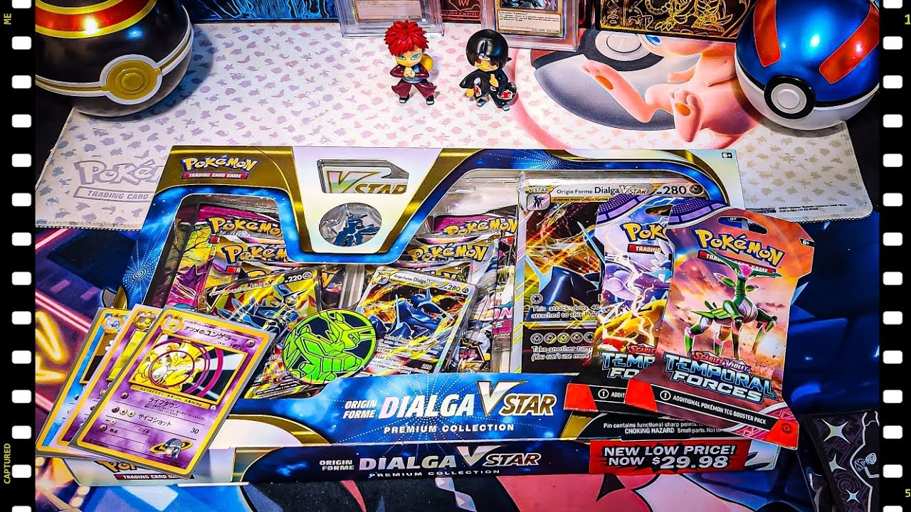 pokemon origin forme dialga vstar collection with giveaway and temporal ...