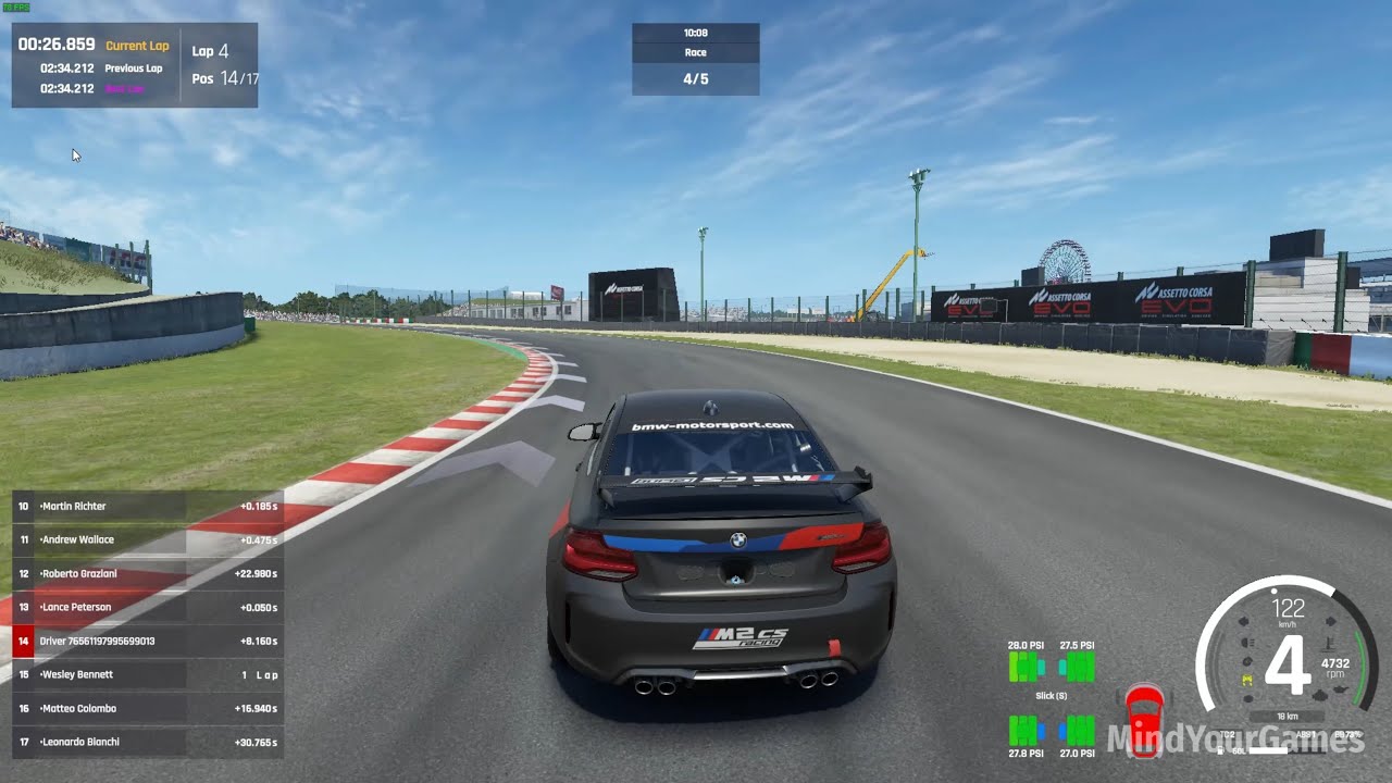 Assetto Corsa EVO - BMW M2 CS Racing 2020 - Gameplay PC [4K60FPS] - YouTube