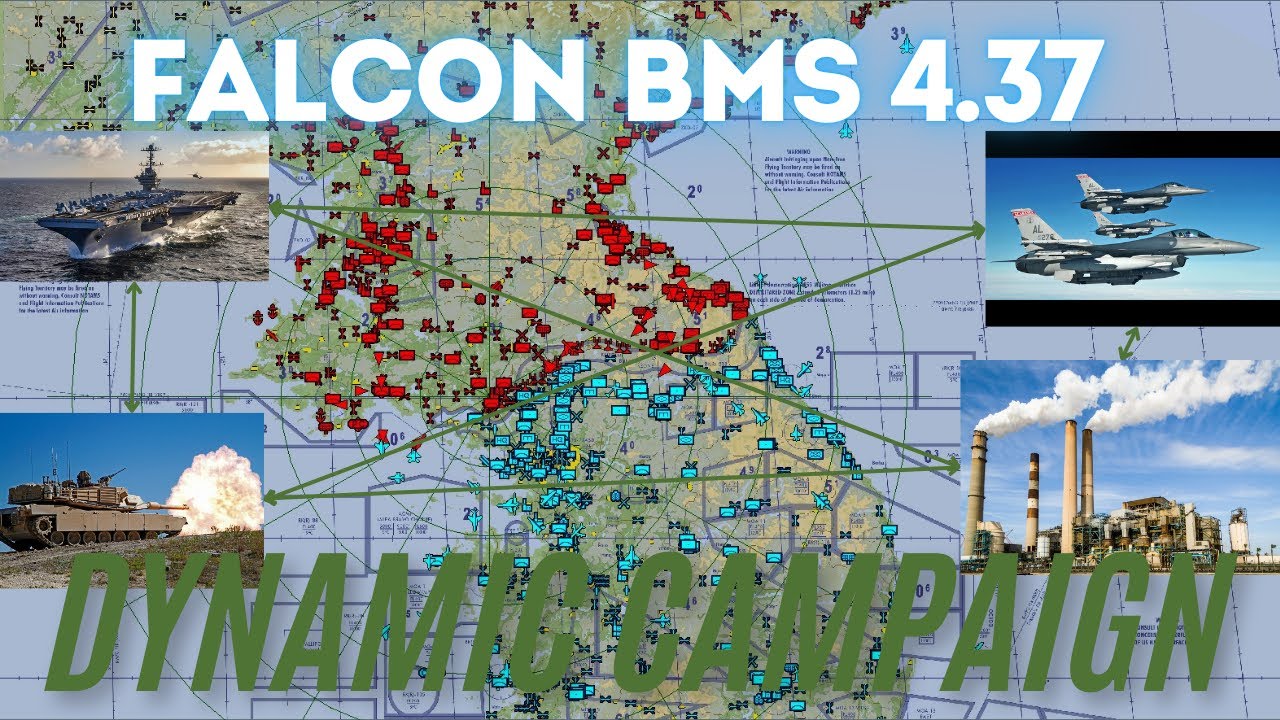 Falcon BMS 4.37 Tutorial - Dynamic campaign - YouTube