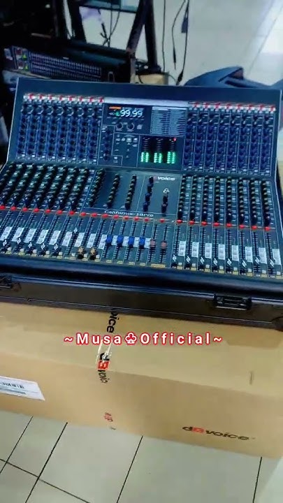 Mixer Terbaik 18 Channel dB Voice California 18Pro - YouTube