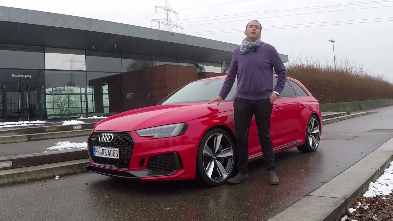 2018 Audi RS4 Avant - First Drive Test Video Review - YouTube