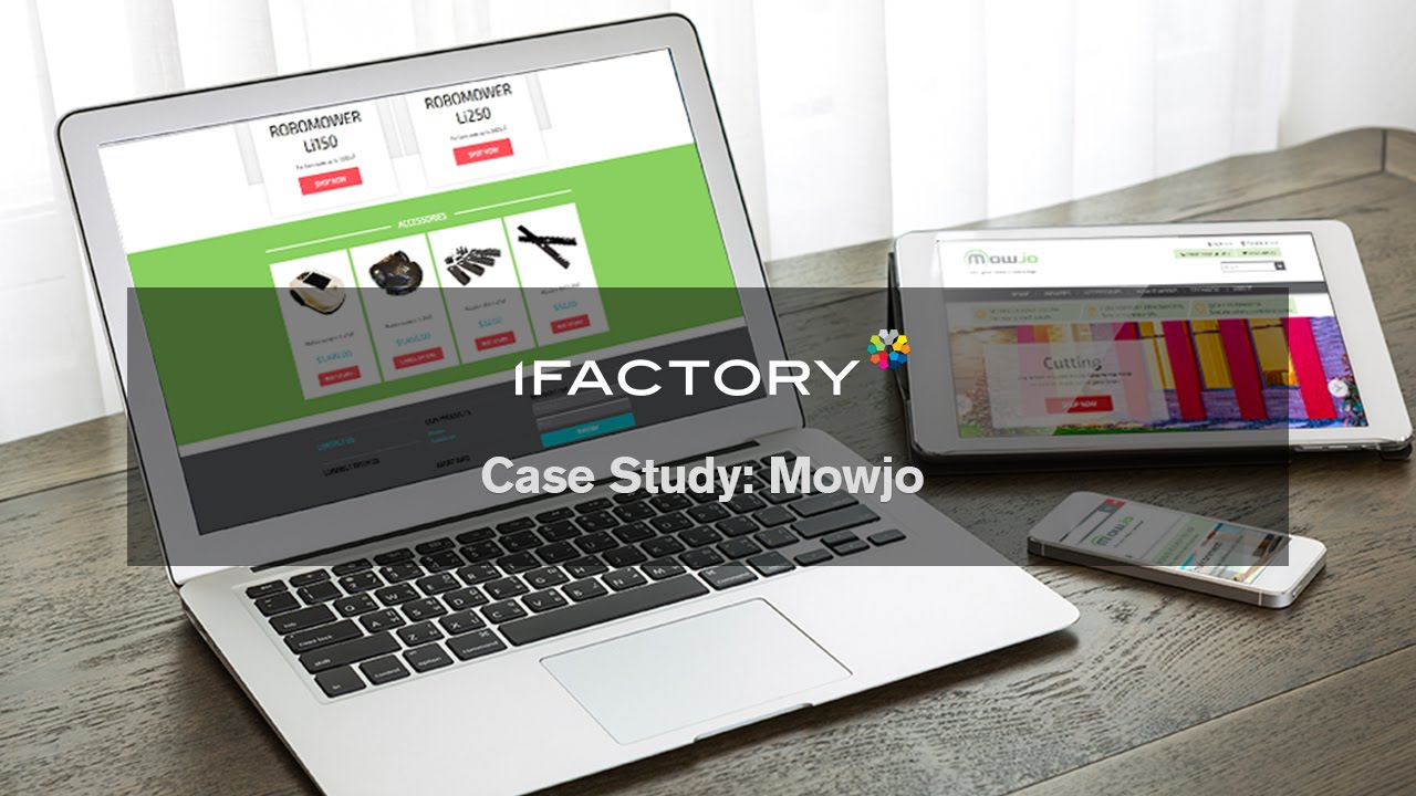 Case Study: Mowjo Website by iFactory - YouTube
