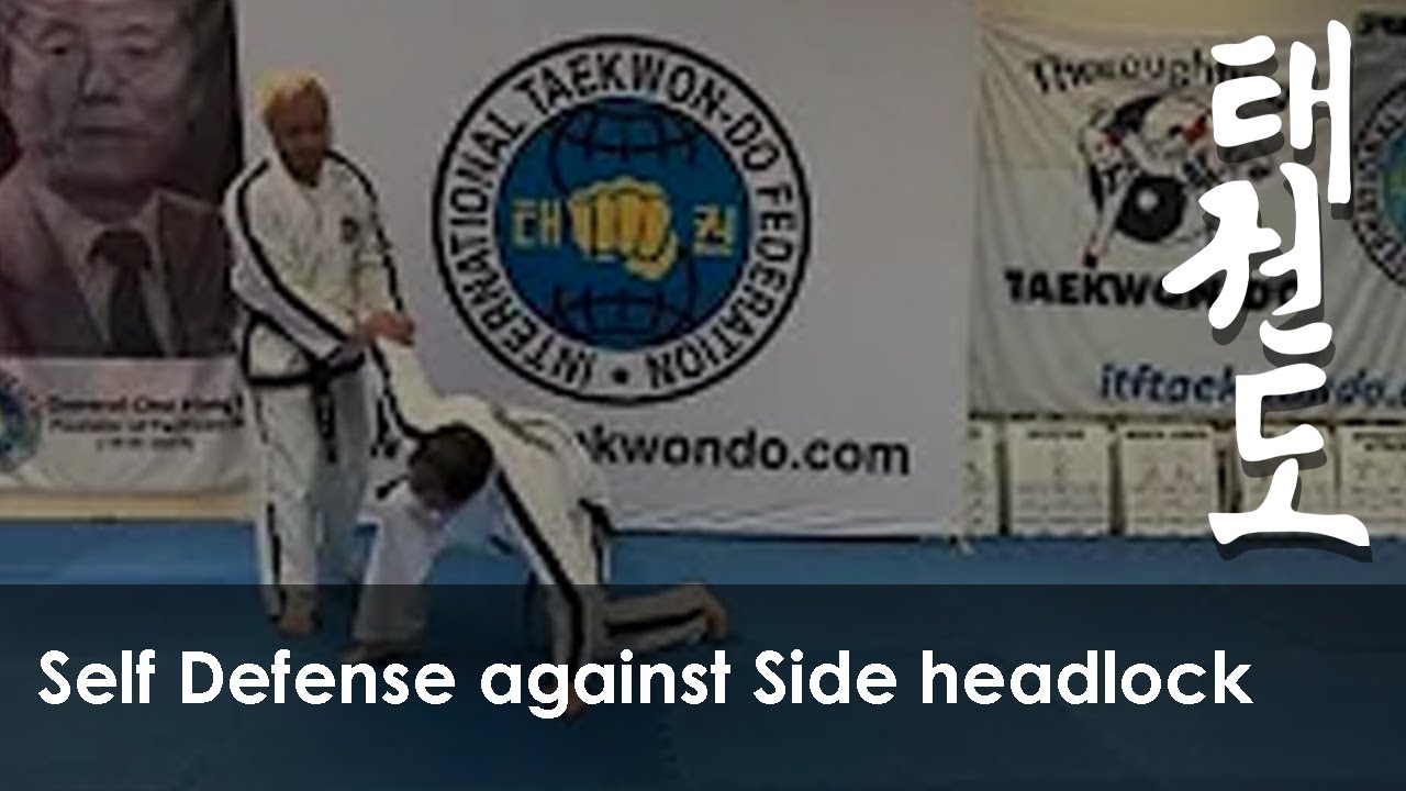 Self Defense against Side headlock - YouTube
