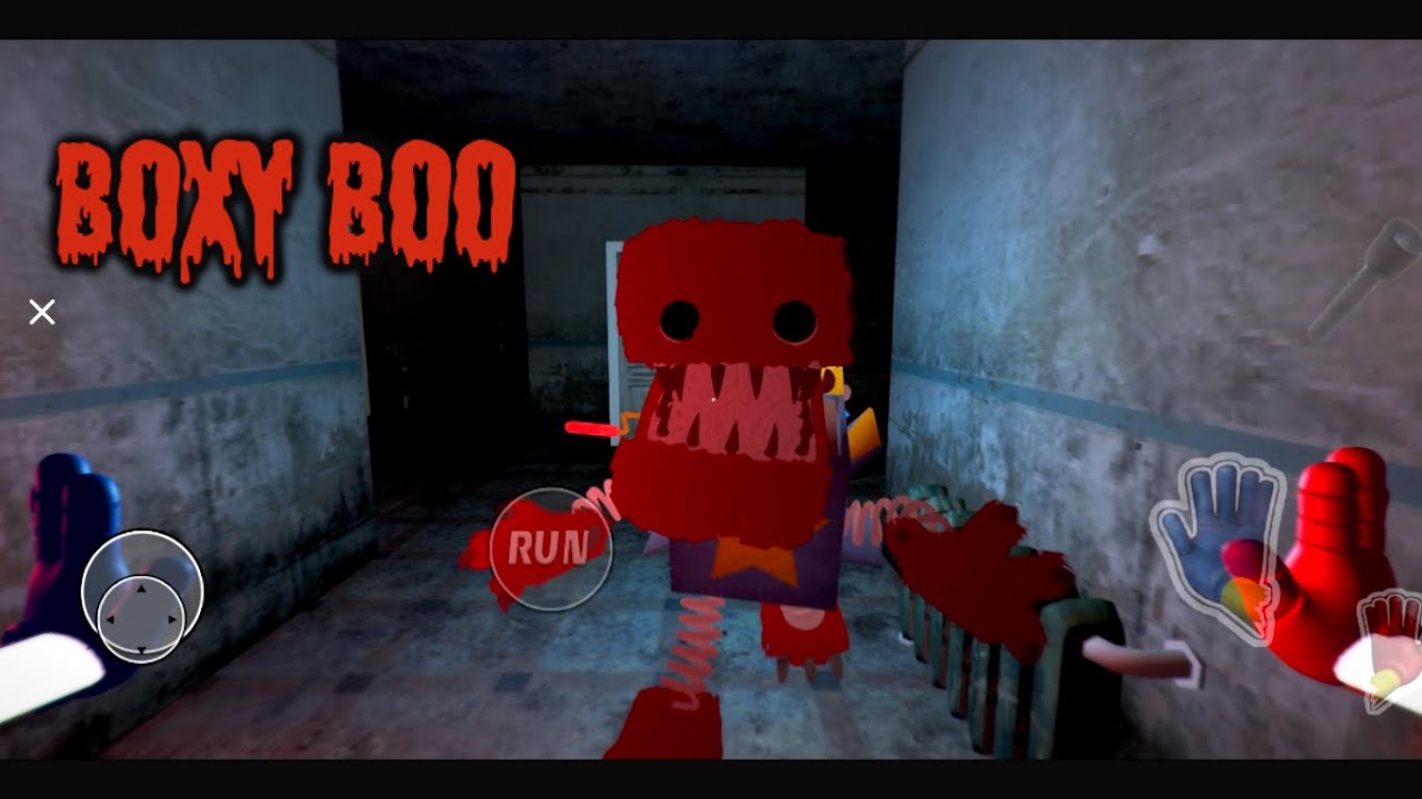 Red monster Boxy Boo escape project, gameplay mobile +scary link ...