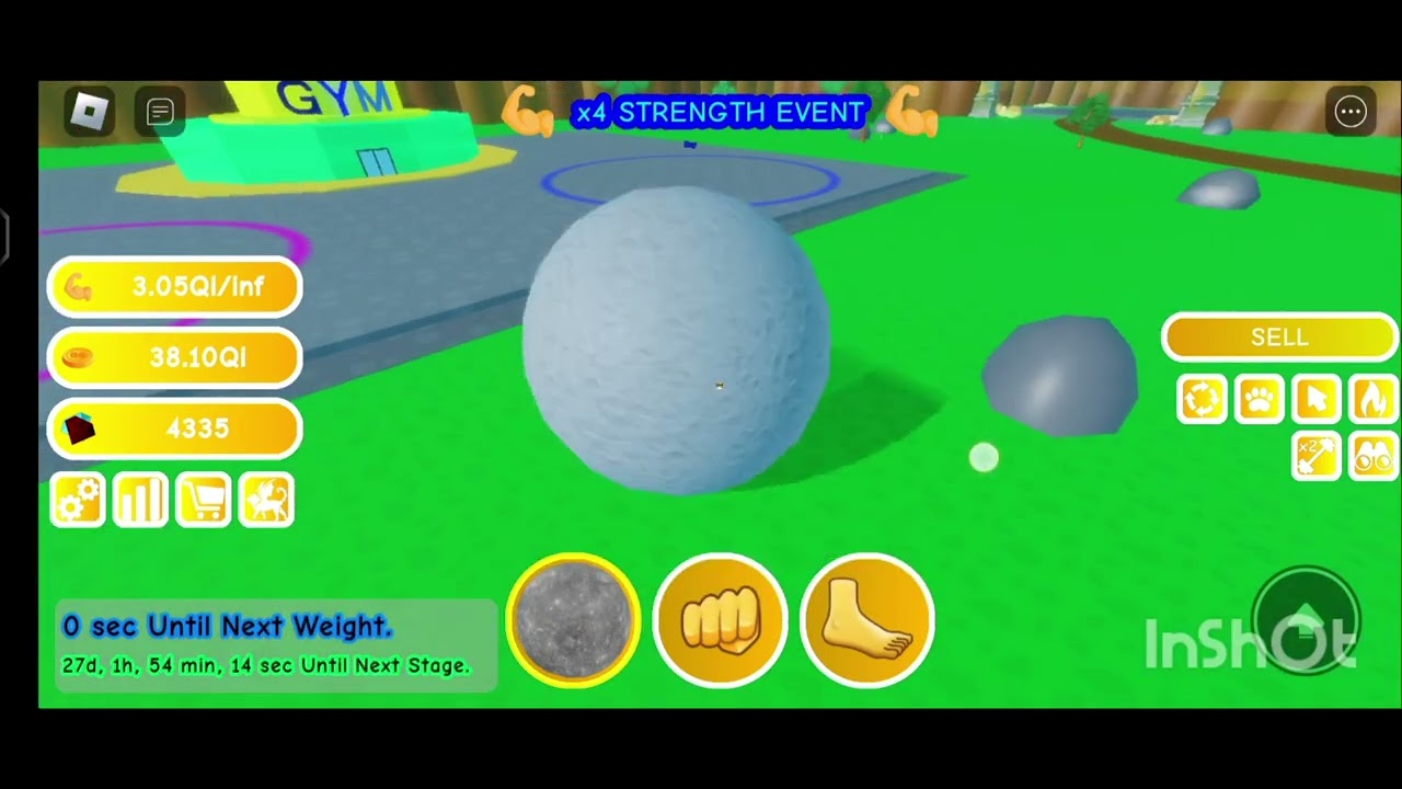 (Fast Lifting Simulator) Galaxy : Stage 11 - YouTube