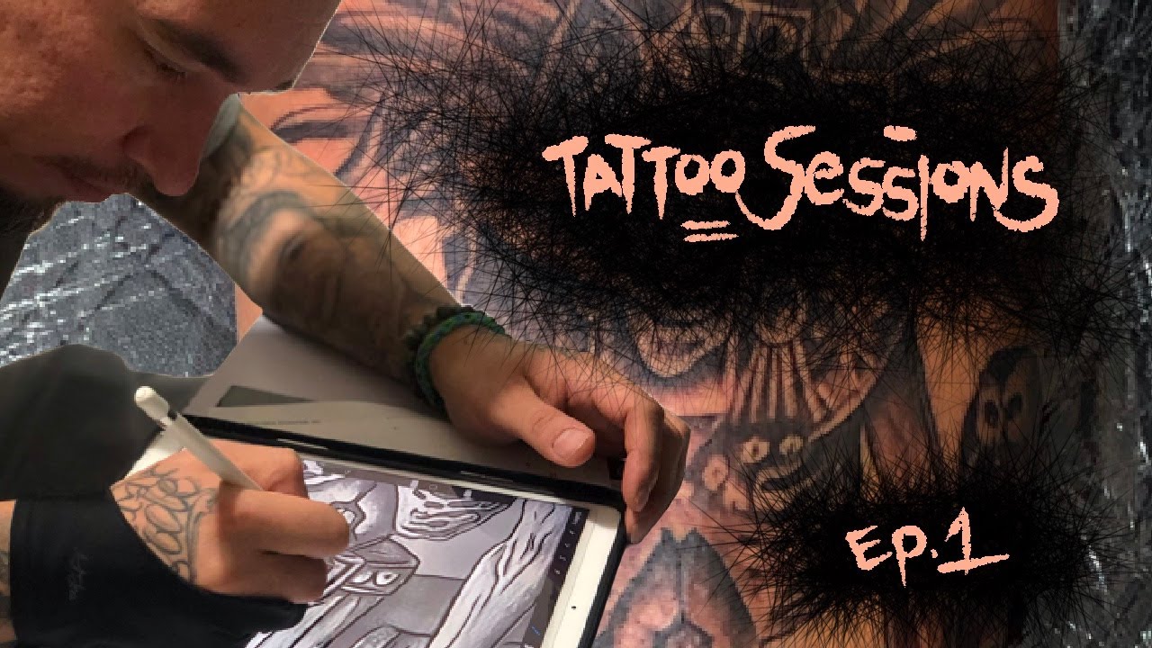 TATTOO SESSIONS - Episode 1 (Mictlantecuhtli - Aztec God of the Dead ...