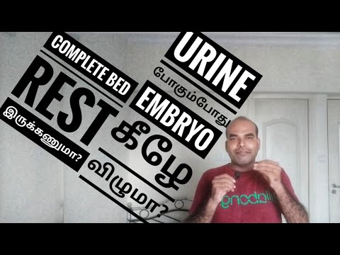 Embryo Transfer பண்ண பிறகு Complete Bed Rest அவசியமா? | Urine pass ...