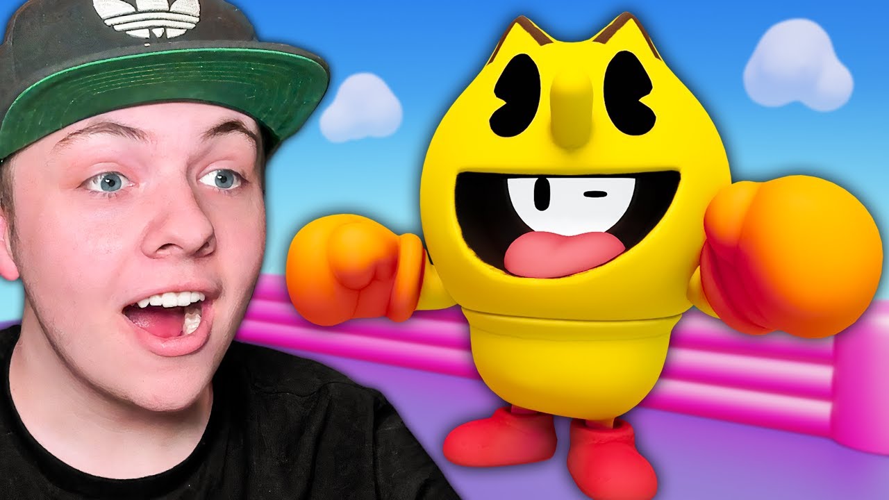 Pac-Man In Fall Guys! - YouTube