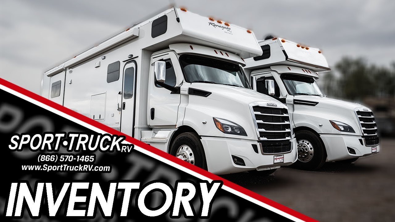 The first two Renegade RV's built on the New Cascadia P4 116 & 126 ...