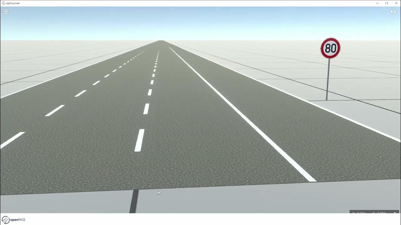 openPASS Tutorial: Modifying OpenDRIVE File - YouTube