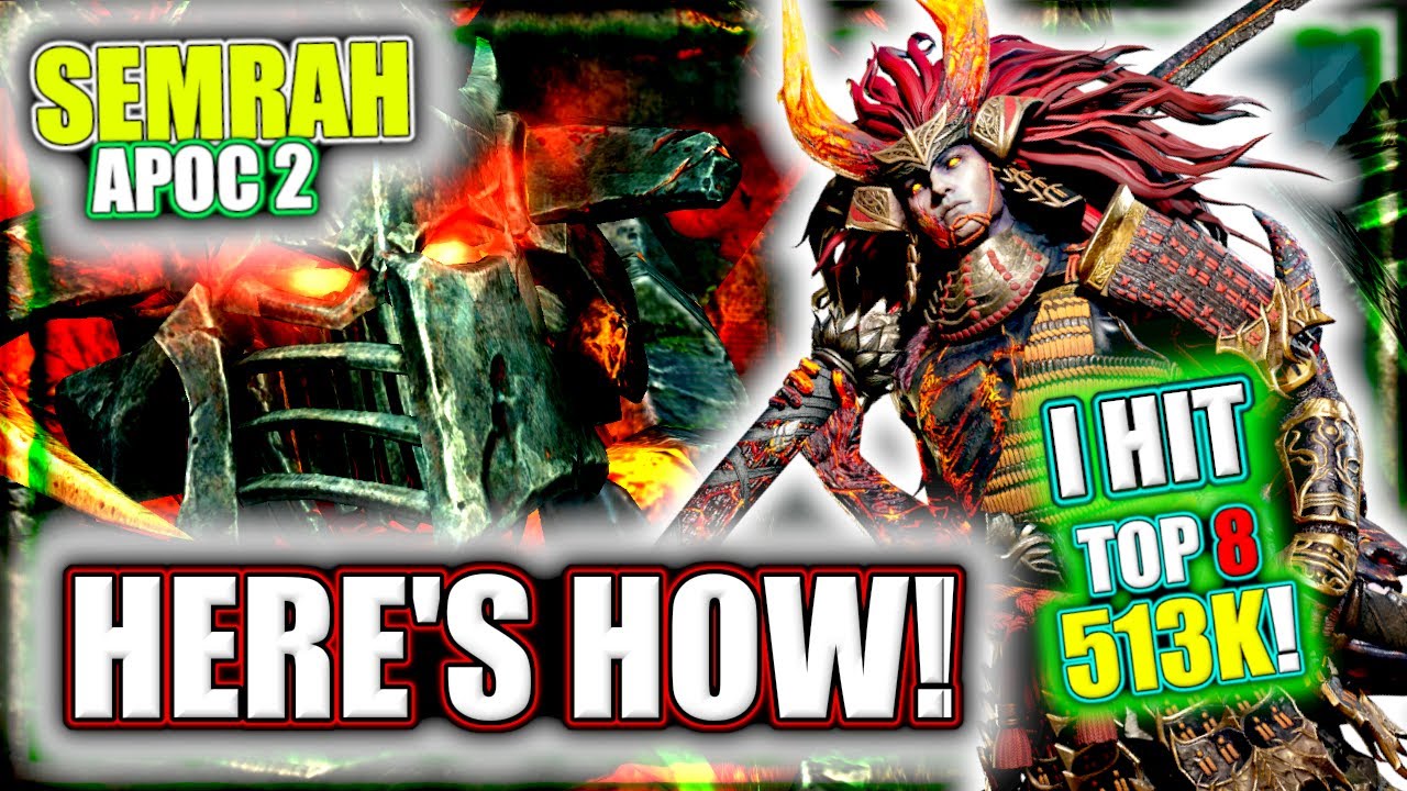 Semrah - Apocalypse 2 - How I Broke Top 10 with 513k Mech! Full GUIDE ...