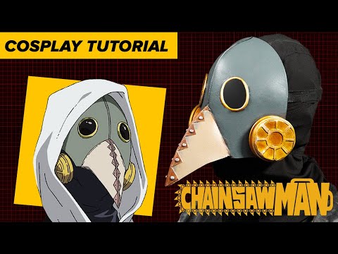 Making a Violence Fiend mask [Chainsaw Man] - Cosplay tutorial with free patterns
