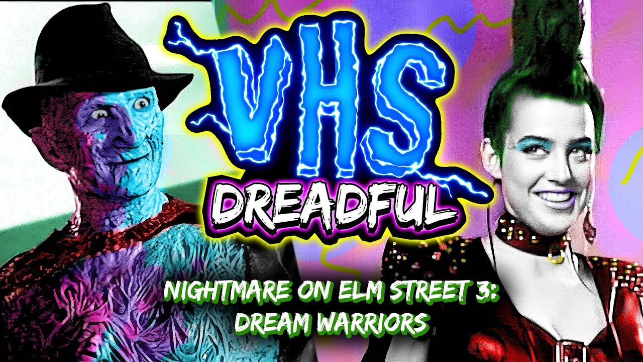 VHS Dreadful Nightmare on Elm Street 3 The Dream Warriors - YouTube