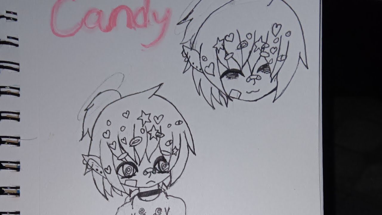 Coloring my drawing. Weirdcore audio - YouTube