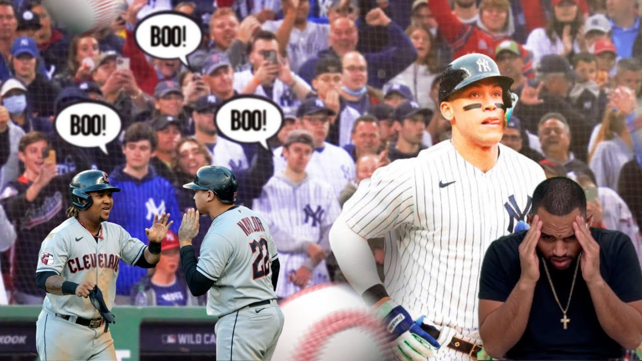 Really? Now We Getting Booed Aaron Judge.... Guardians vs. Yankees ALDS ...
