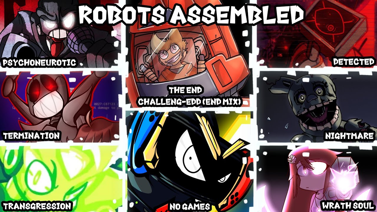 Robots Assembled (Mecha Showdown My Version) | The End x No Games x ...