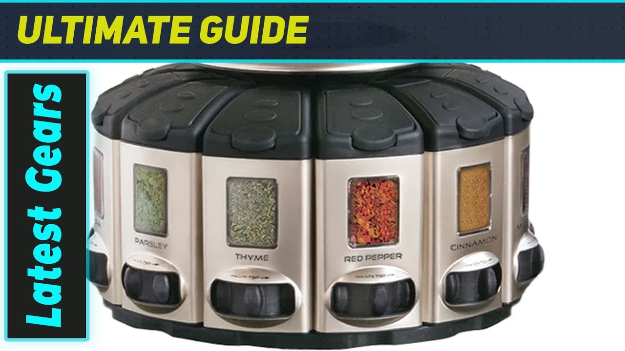 KitchenArt Select-a-Spice Auto-Measure Carousel: The Best Spice ...