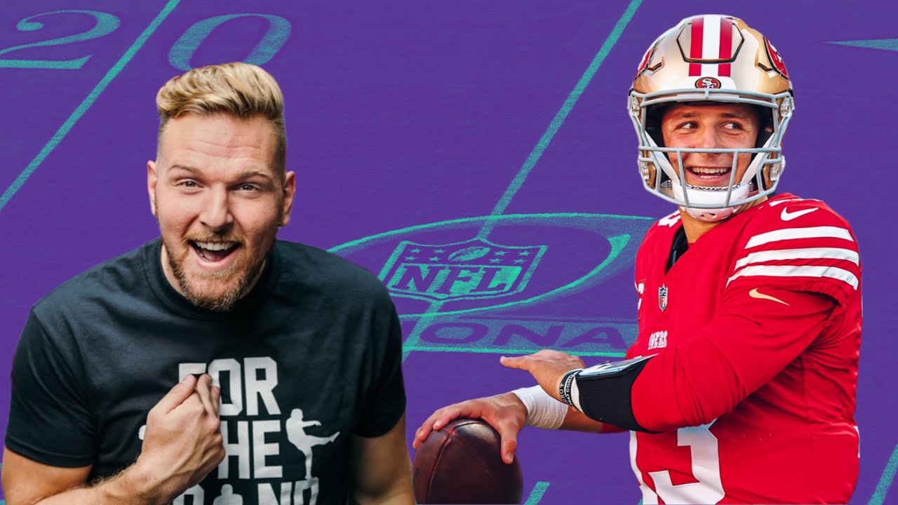 Pat McAfee goes on EPIC rant defending 49ers Brock Purdy against ...