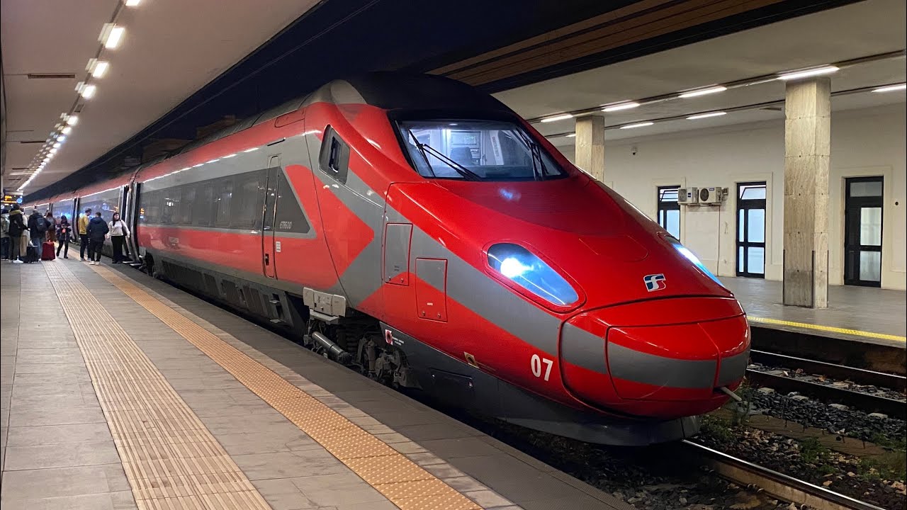 IL FRECCIAROSSA PRIMA DELLO SCONTRO.. - YouTube