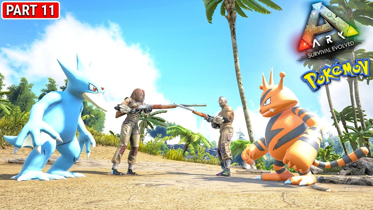 Day 1 Pokemon Fight With @gamingwithanne🔥🔥🔥 : ARK Pokemon World : ARK Survival Evolved : Part 11 ...