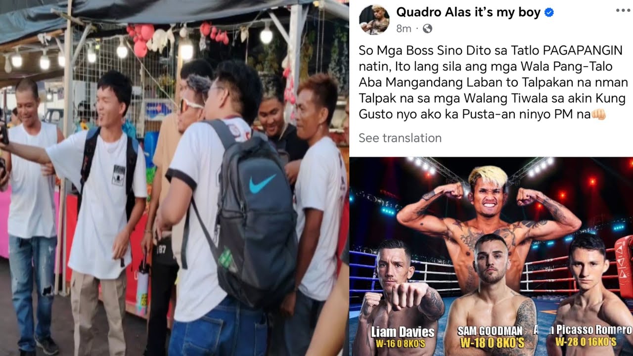QUADRO ALAS CASIMERO TINAWAG NA LAOS AT KANGKONG PERU MGA BOXING FANS ...