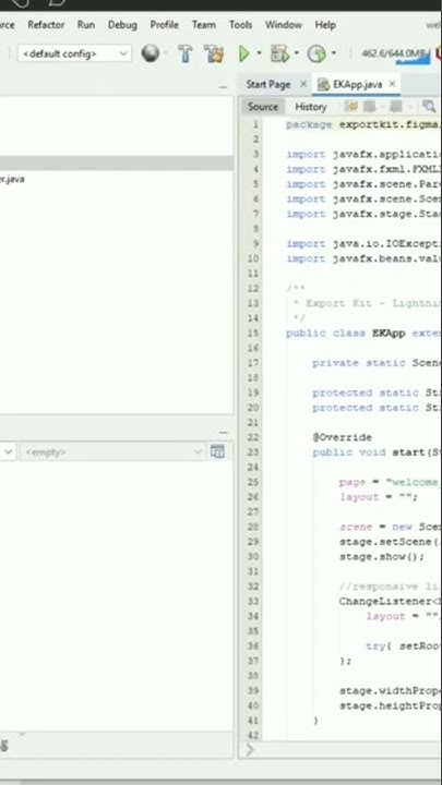 #figma to #javafx #java #ui #ux #design #exportkit - YouTube