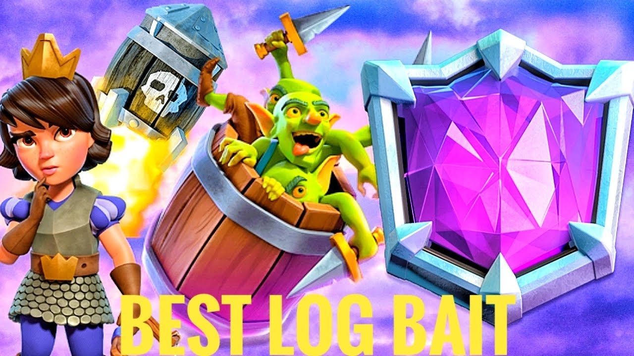 BEST LOG BAIT TO REACH TOP LADDER (ULTIMATE CHAMPION) IN CLASH ROYALE ...