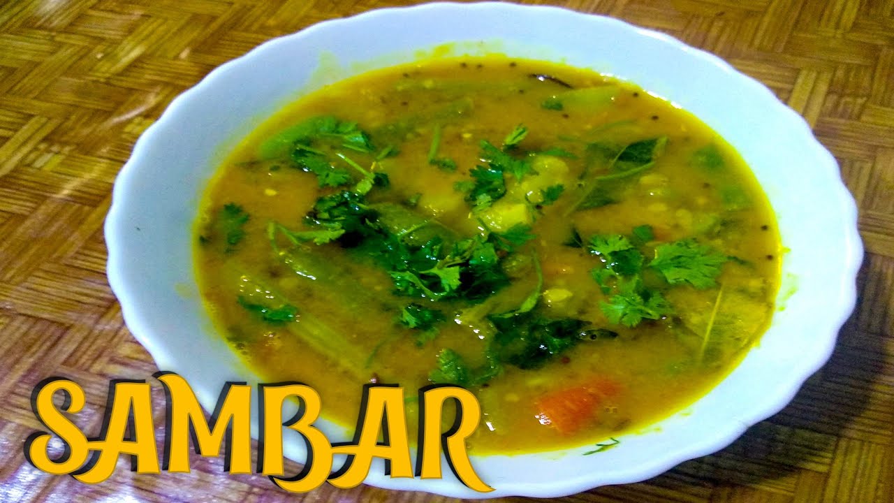 Sambar Recipe - Easy To Cook And Tasty- Loitam's Food - YouTube