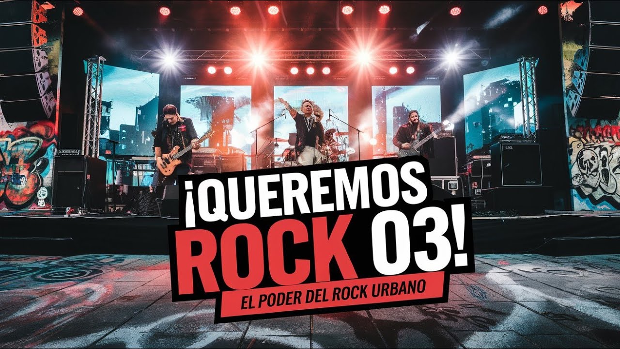 🤘🎸 "¡Queremos Rock 03! 🎶 El Poder del Rock Urbano: La Última Entrega" 🔥 ...