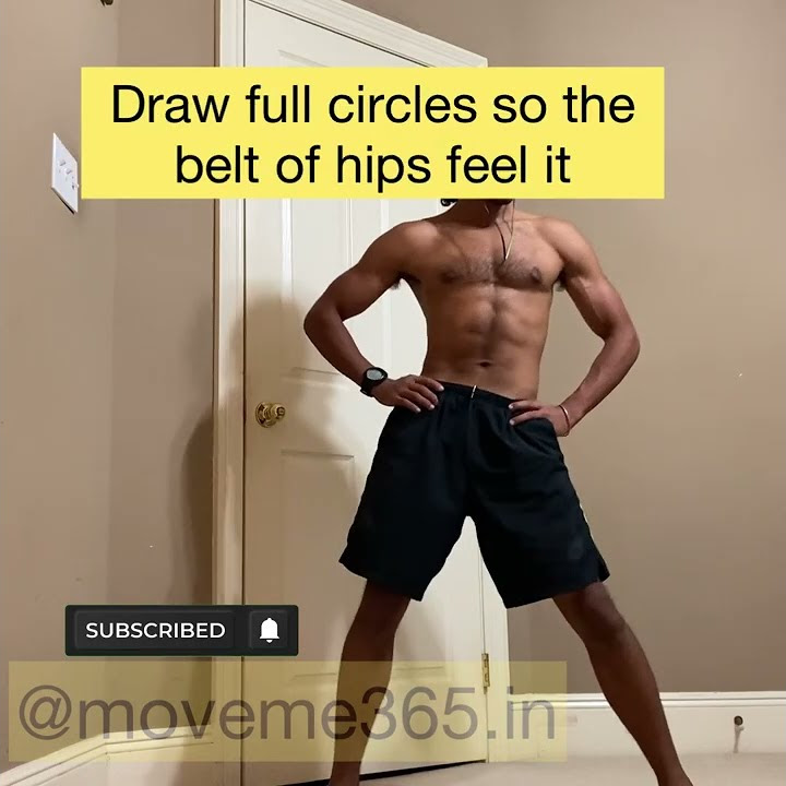 Hip circles tutorial - YouTube