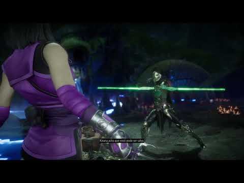 Jade vs Mileena - Todas as falas dubladas (MK11)