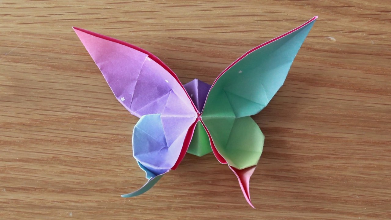 Exquisite butterflies and origami and ring origami with butterflies ...