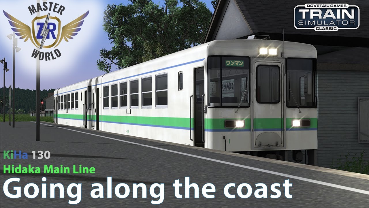 Mr. Driver, Take Her to Sea | Hidaka Main Line | KiHa 130 | Train ...