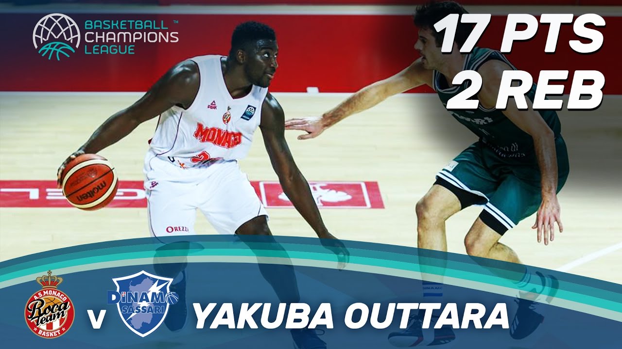Yakuba Ouattara (17pts) and AS Monaco pull out a big win over Dinamo ...