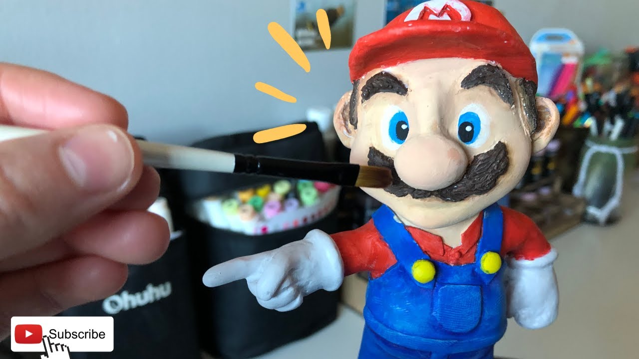 How I Made MARIO from The Super Mario Bros Film - Polymer Clay - YouTube
