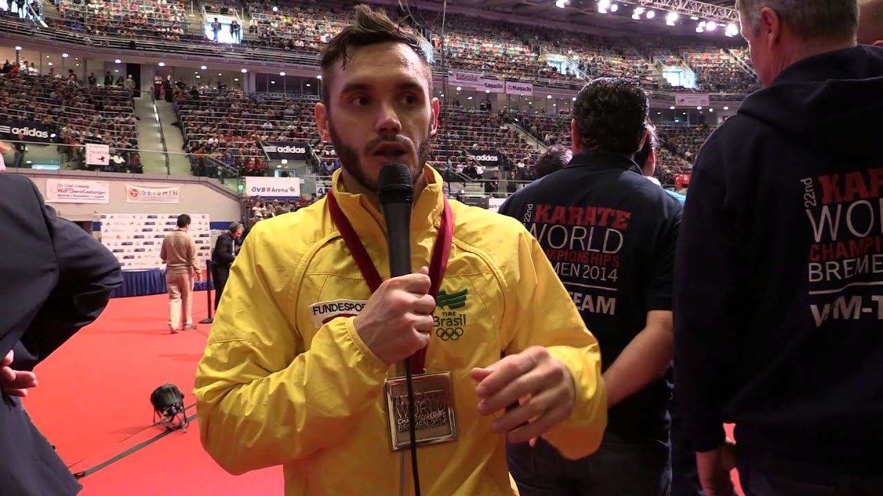 Interview to Douglas BROSE, gold medalist Male Kumite -60 Kg. 2014 ...
